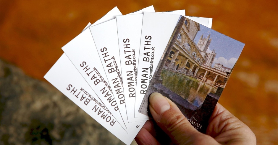 Book Tickets - Visit Bath