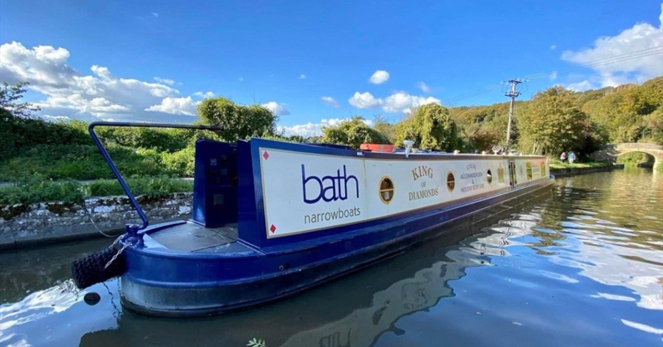 Bath Narrowboats - King of Diamonds - Alternative Accommodation in Bath ...
